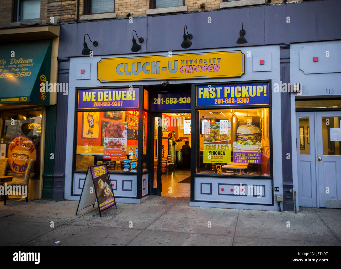 An outpost of the popular Cluck-U chicken restaurant local chain in ...