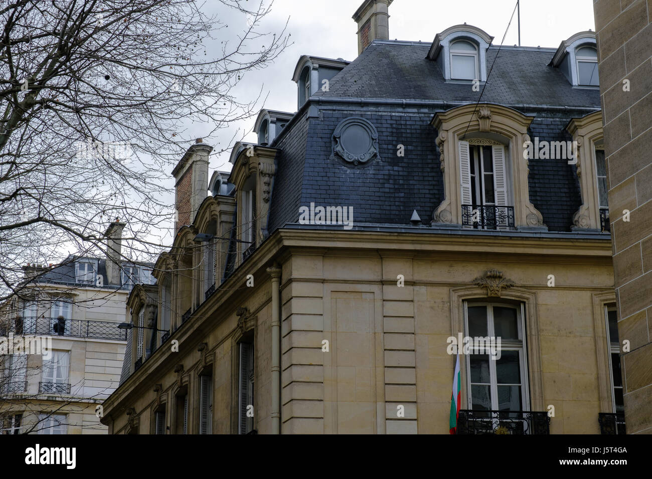 Windows In Paris Stock Photo - Alamy