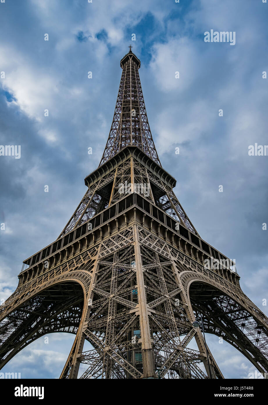Tall Metal Tower in France Stock Photo - Alamy