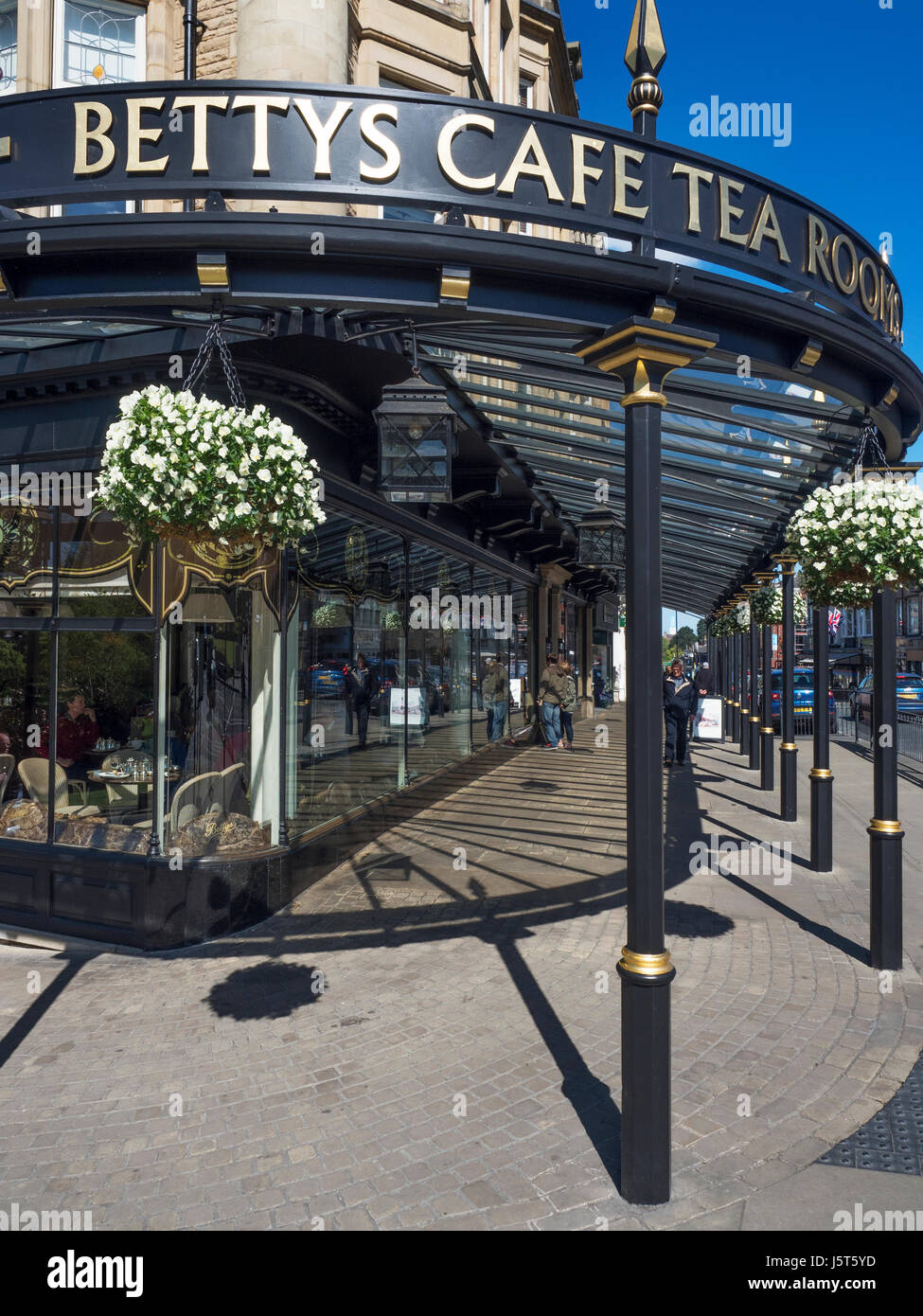 Bettys Cafe Tea Rooms at 1 Parliament Street in Harrogate North ...