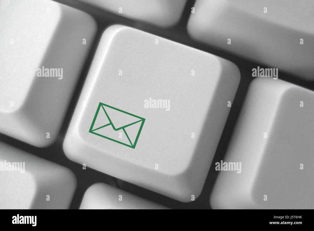 keyboard green email letter message key computers computer laptop ...