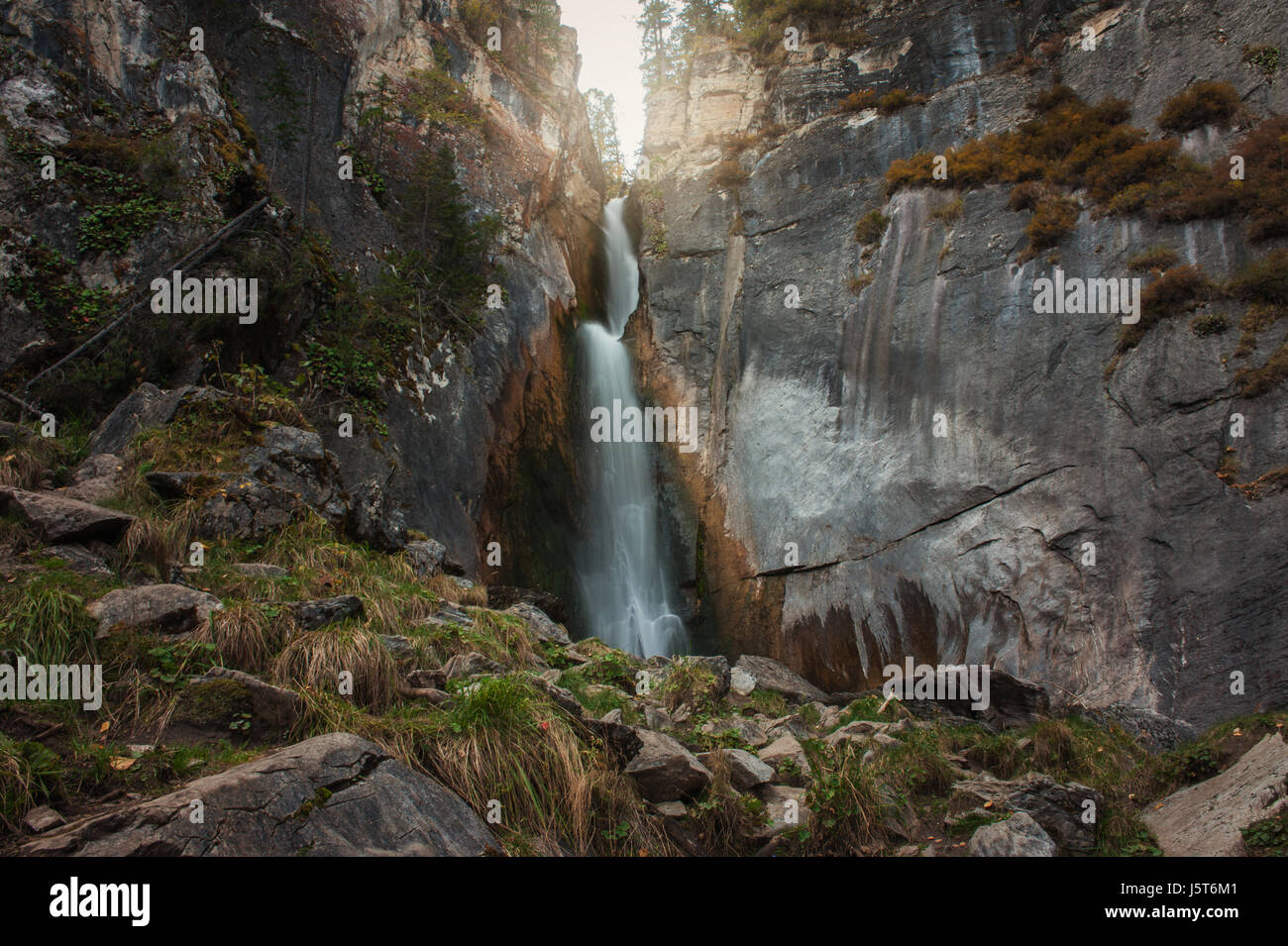 Waterfall on river Shinok Stock Photo - Alamy