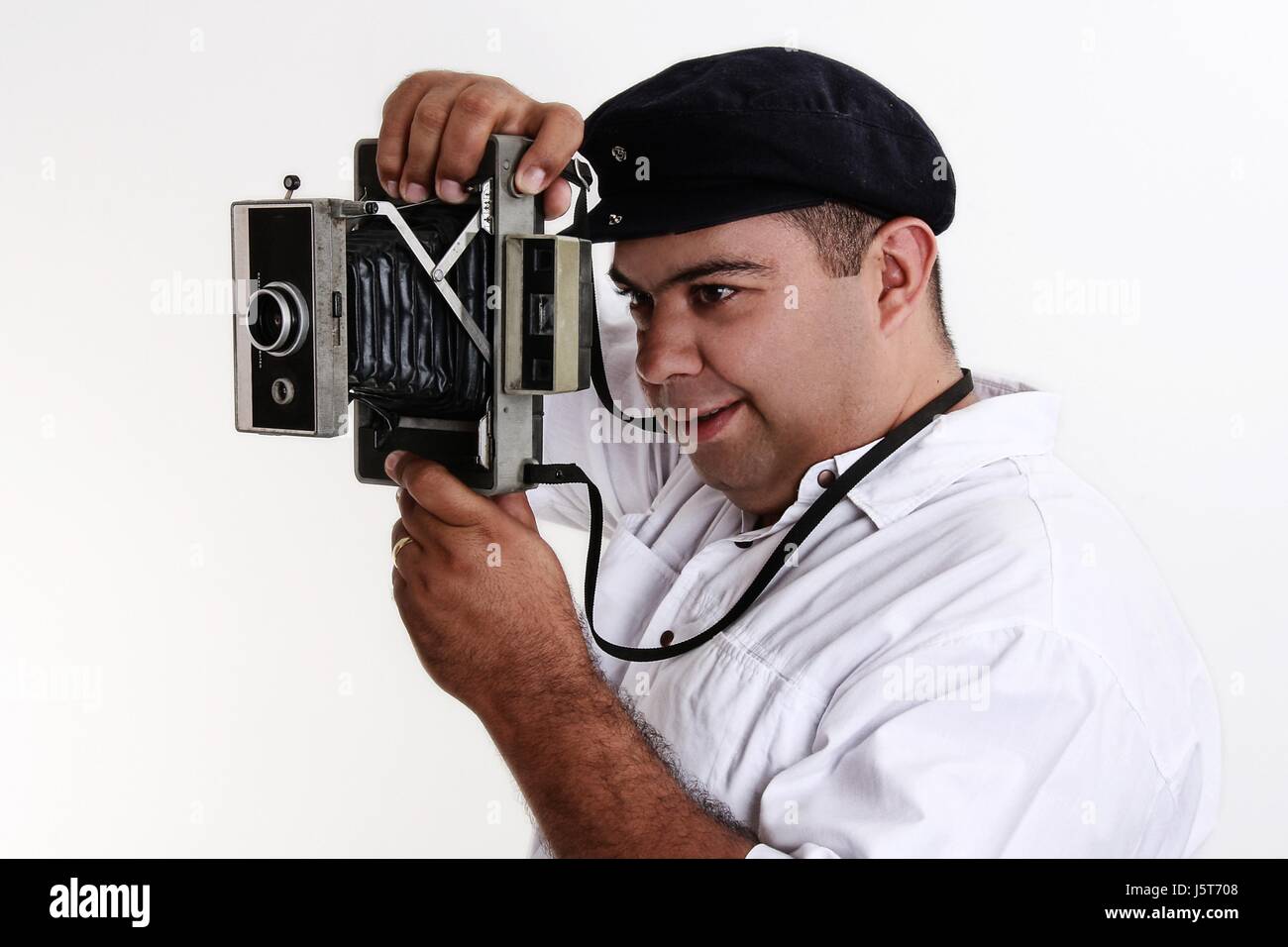 photo camera photographer man laugh laughs laughing twit giggle smile ...