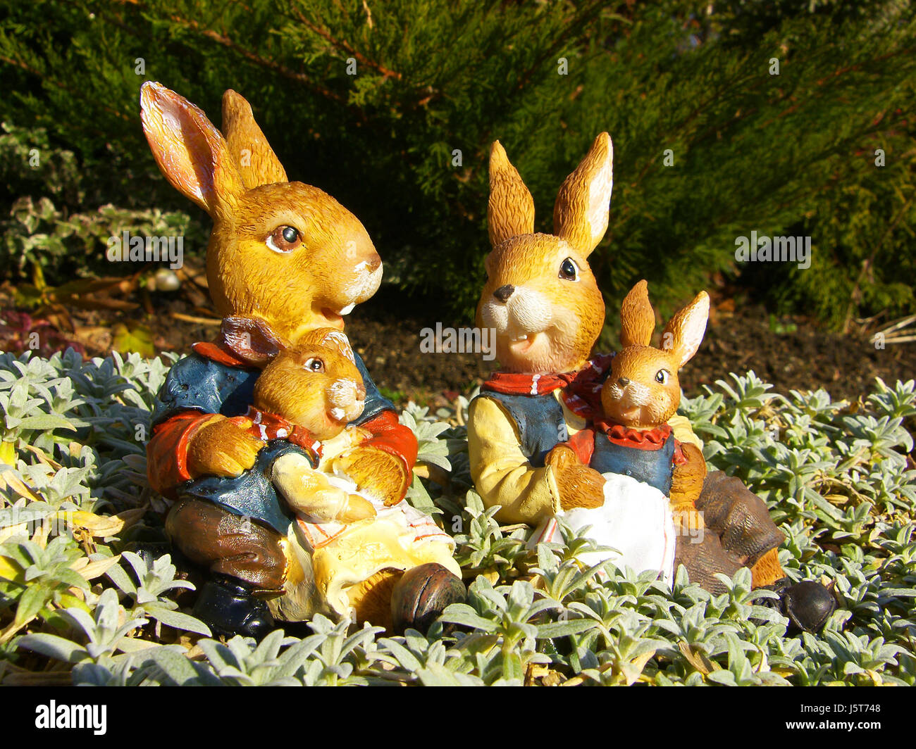 garden easter physiques decoration hare easter-bunny gardens garden ...