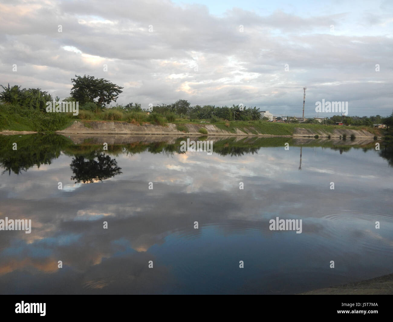 01761 Bocaue River Bridge Sunsets Bocaue Bulacan MacArthur Highway 25 ...