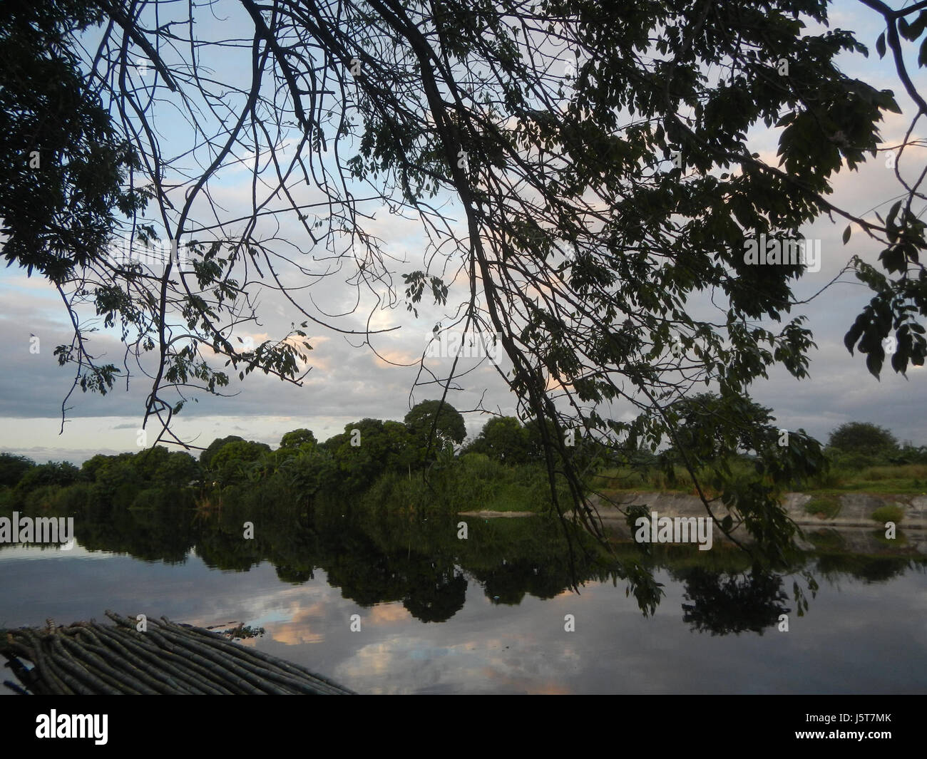The Bocaue River Bridge in Bocaue, Bulacan, located along the MacArthur ...