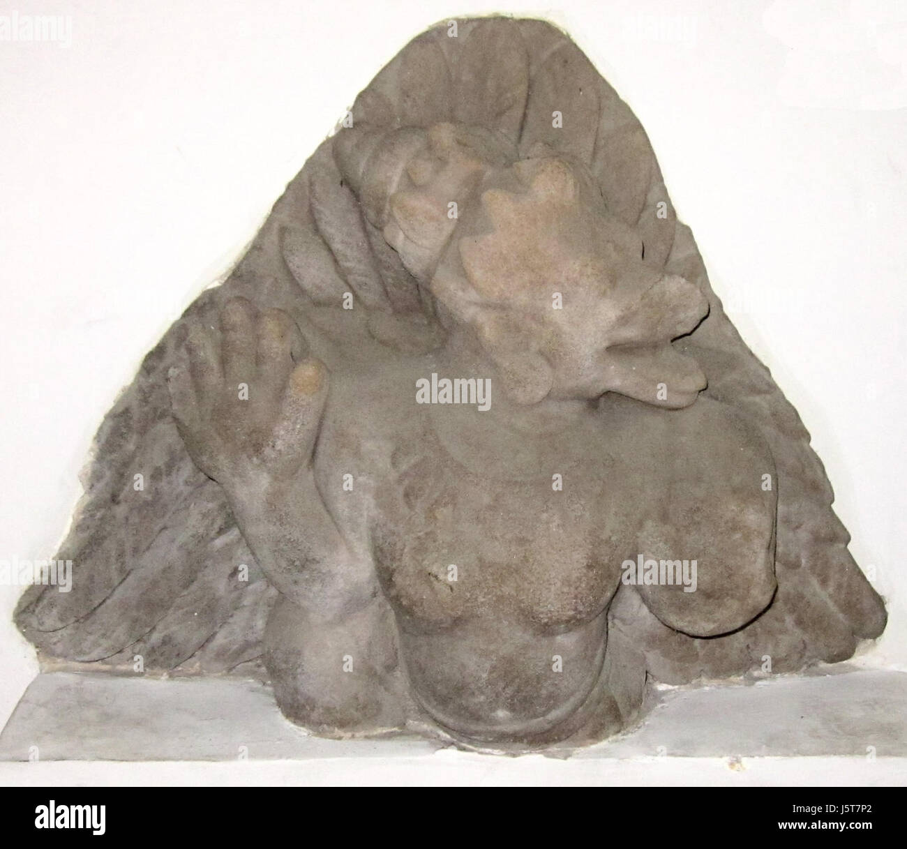 The 'Holy Bird Garuda' is a sculpture from the 7th-8th century ...