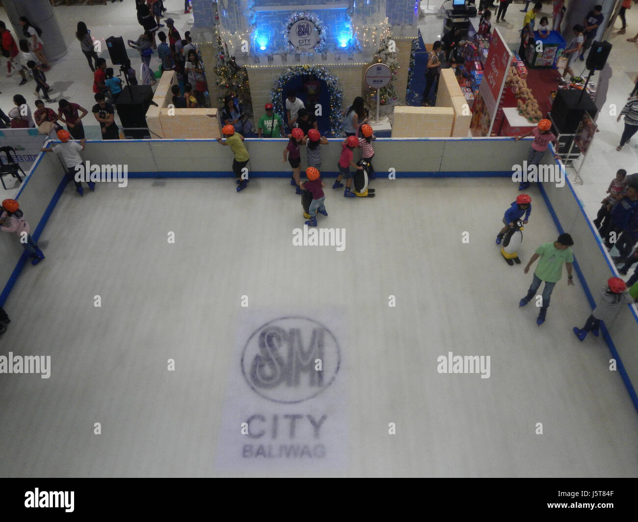 The SM Storyland Mobile Ice Rink in Baliuag offers an entertaining ...