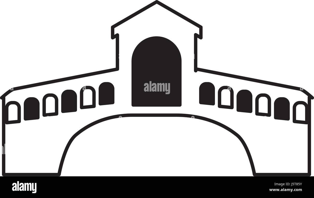 Rialto bridge view Stock Vector Images - Alamy