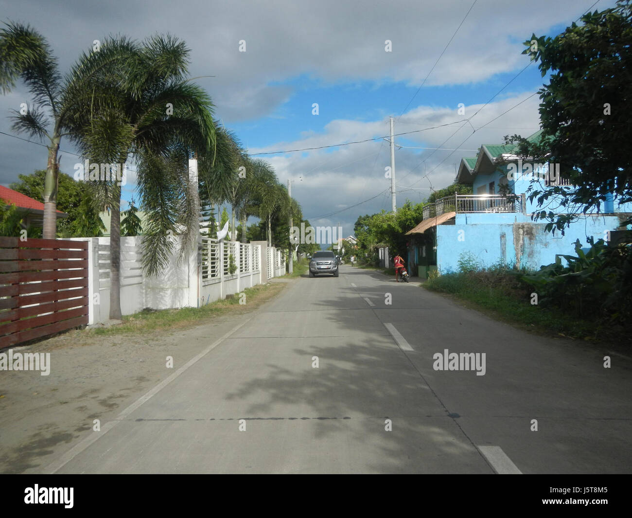 This image shows the boundary marker between Apalit, San Simon, San ...