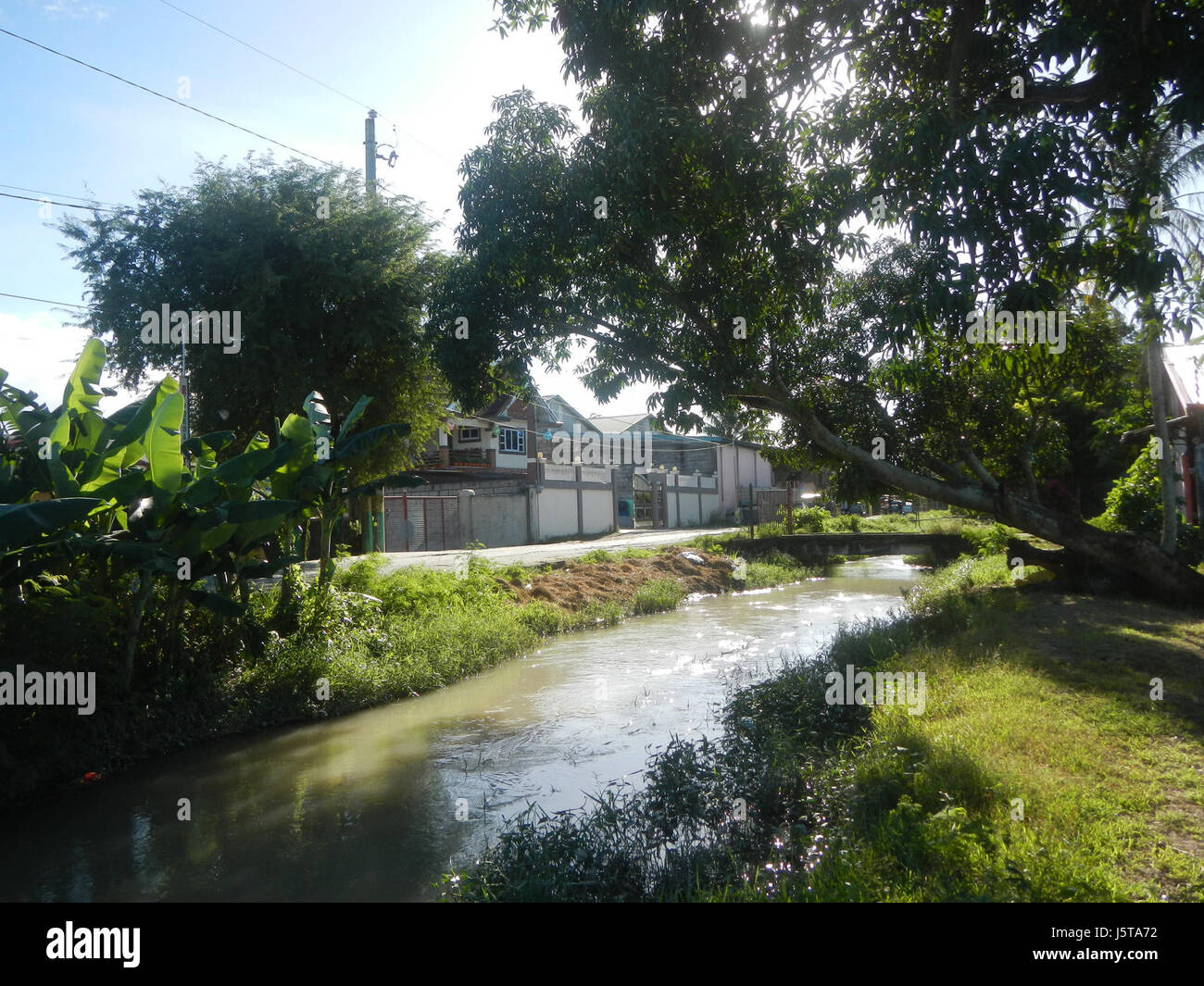 This image shows the rural landscape of Bantog, San Miguel, Bulacan ...