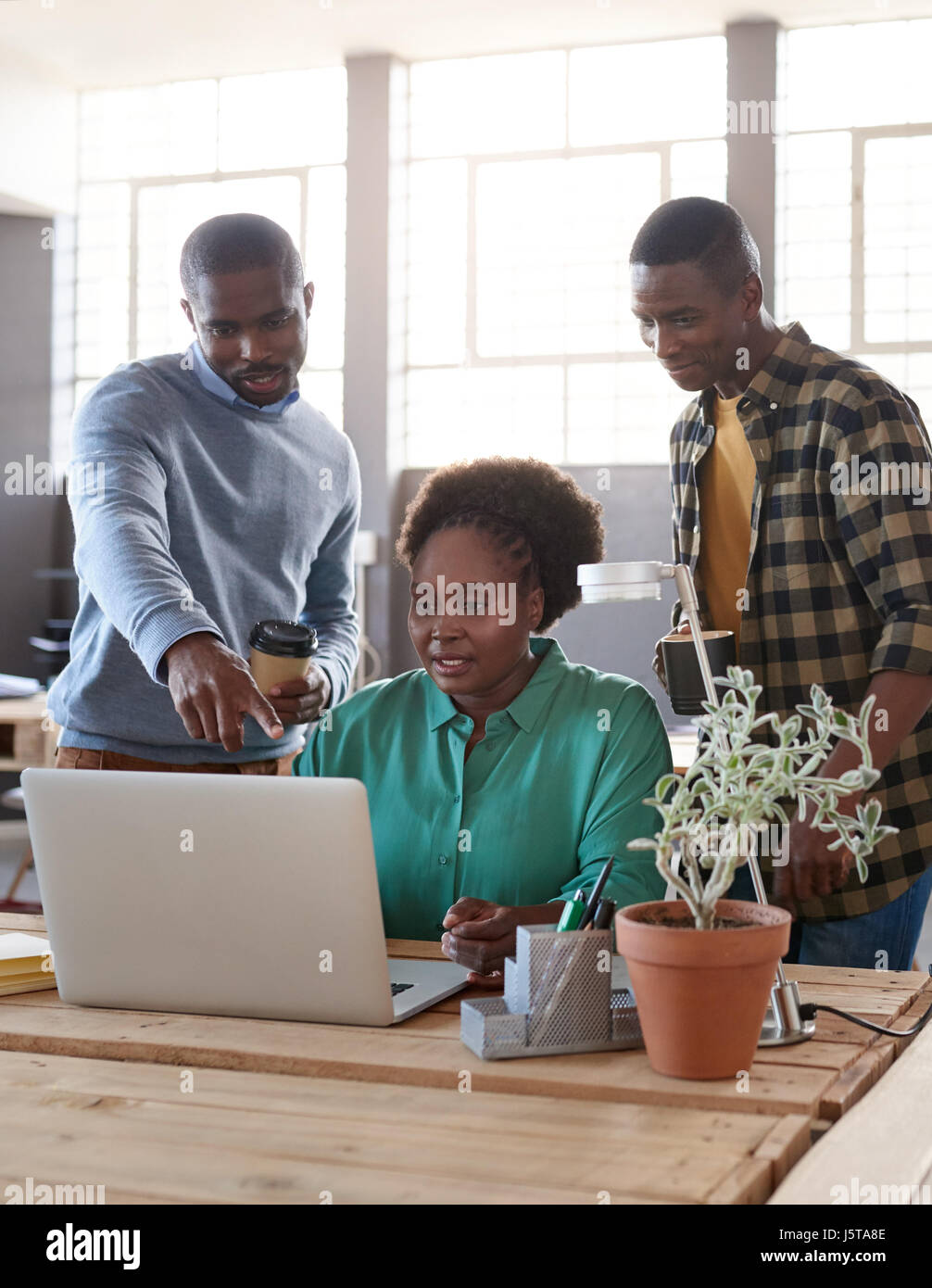 Successful all african business team hi-res stock photography and ...