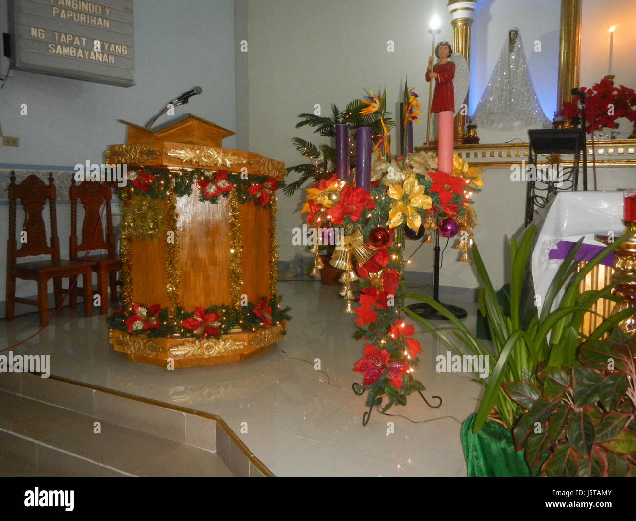 The Saint Isidro Labrador Chapel located in Bantog, San Miguel, Bulacan ...