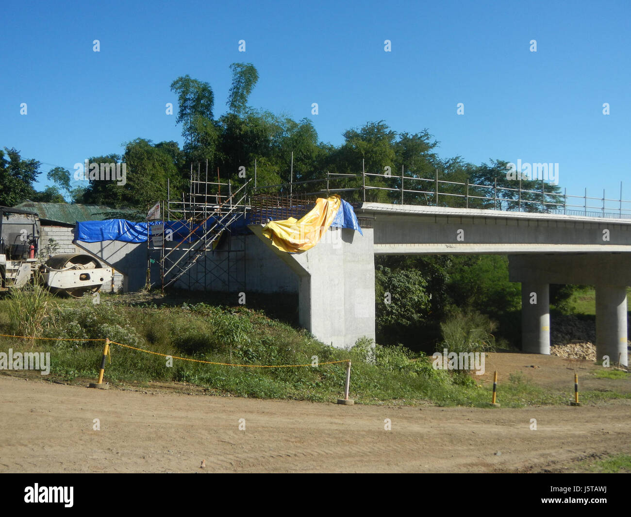 The 0077 construction project involves the arterial road bypass in Tambubong, Caingin, and San ...