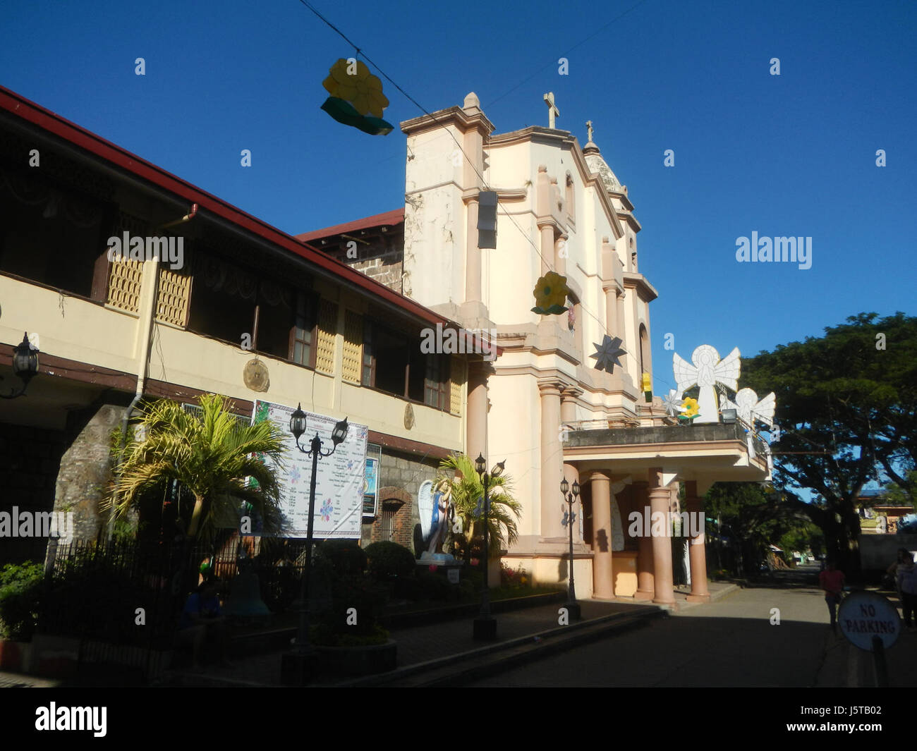 0138 Welcome arch Exterior Saint John of God Parish Church San Rafael ...