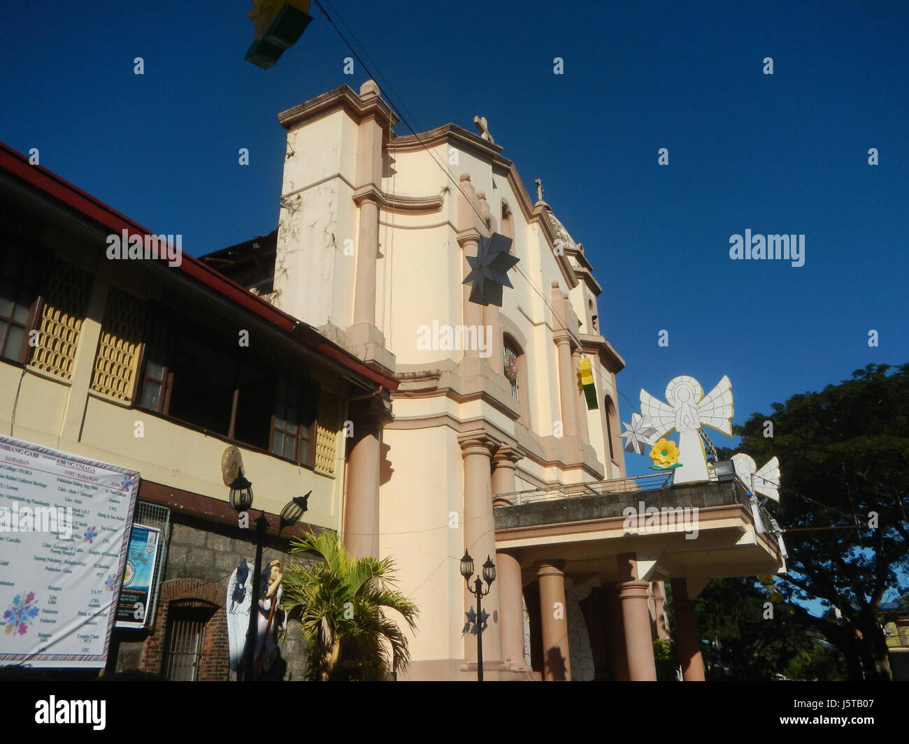 0138 Welcome arch Exterior Saint John of God Parish Church San Rafael ...