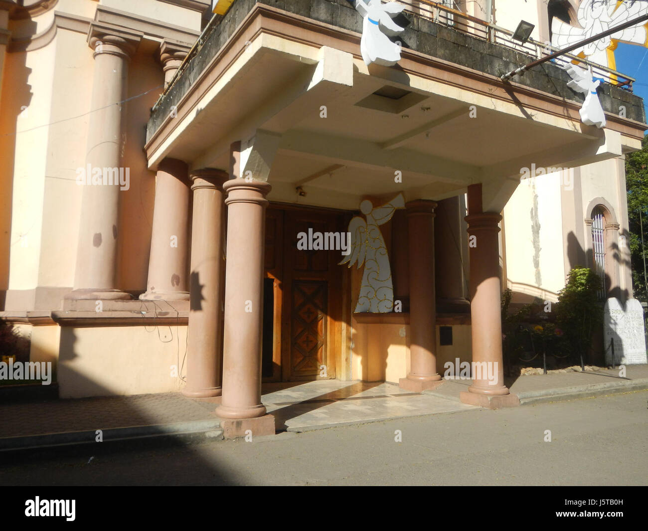 0138 Welcome arch Exterior Saint John of God Parish Church San Rafael ...