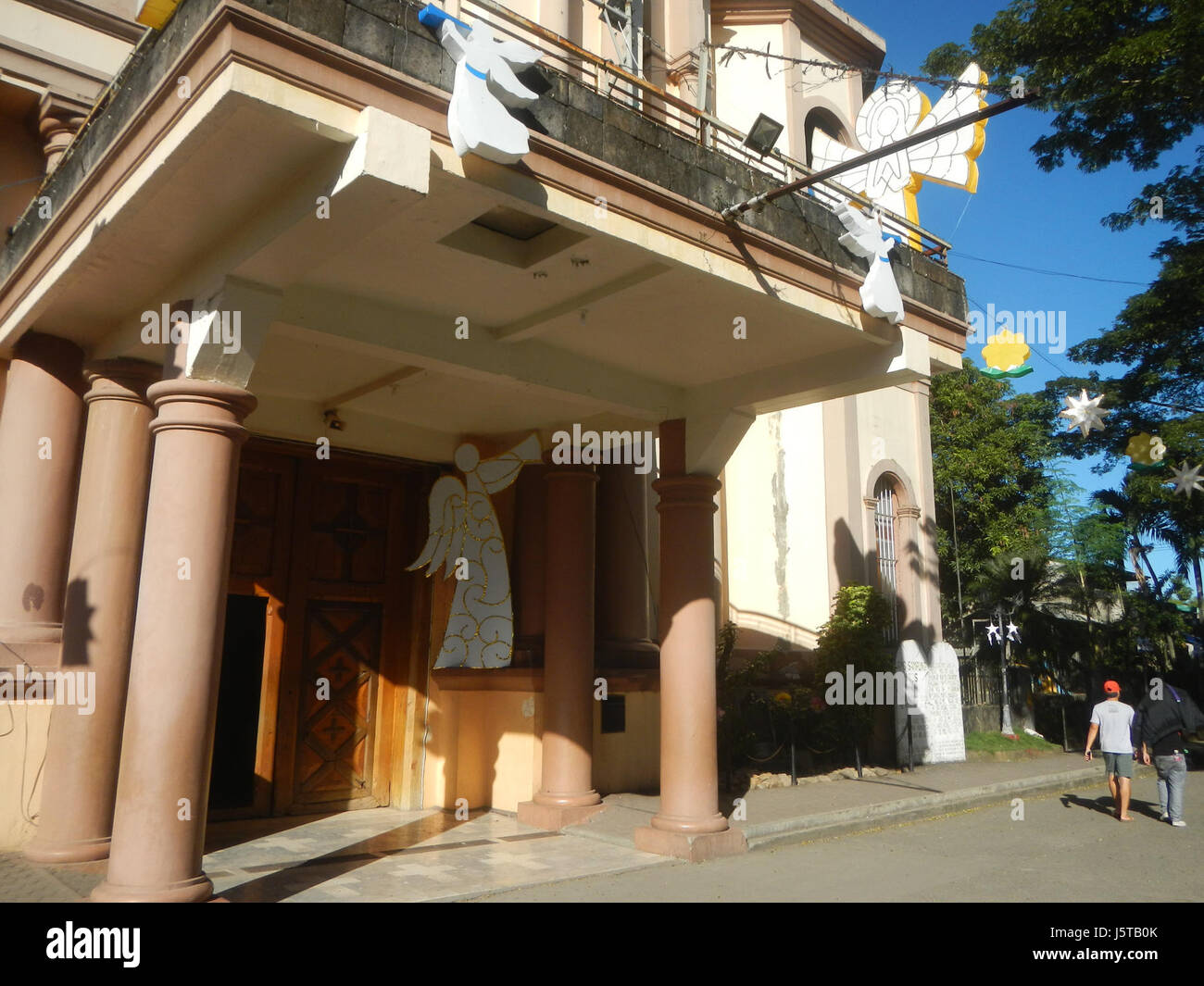 The Welcome Arch at the exterior of the Saint John of God Parish Church ...
