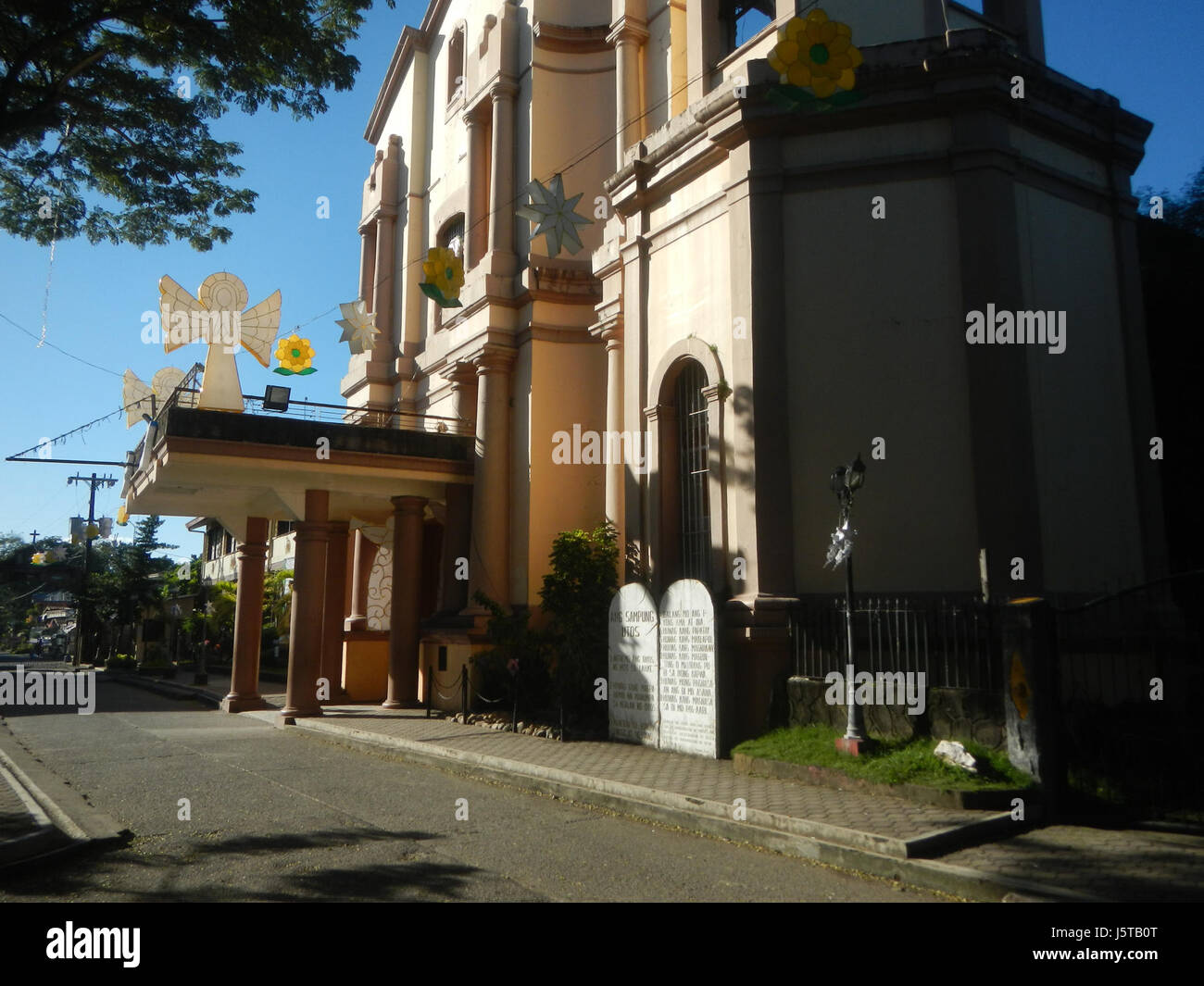 0138 Welcome arch Exterior Saint John of God Parish Church San Rafael ...
