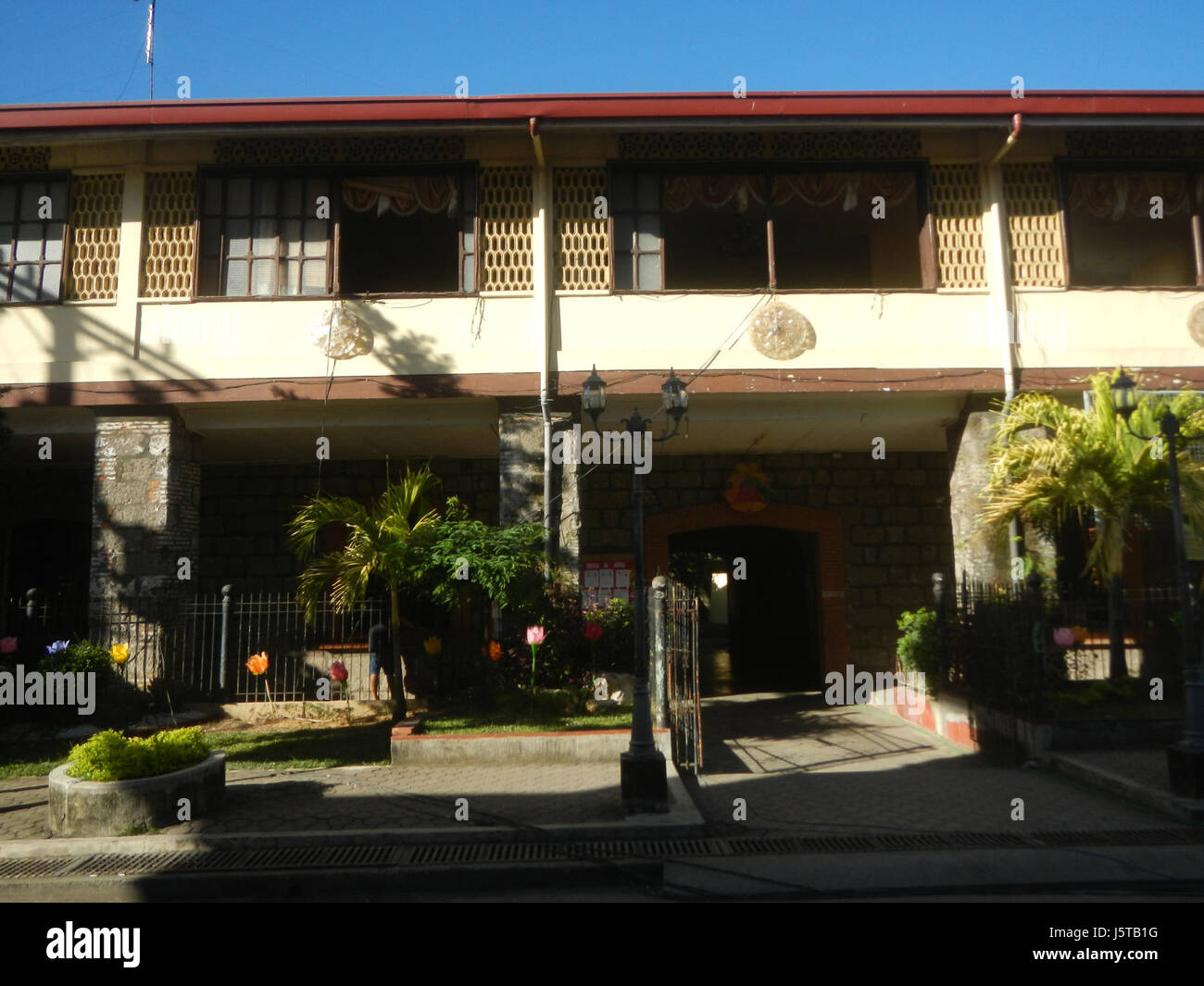 0164 Welcome arch Exterior Saint John of God Parish Church San Rafael ...