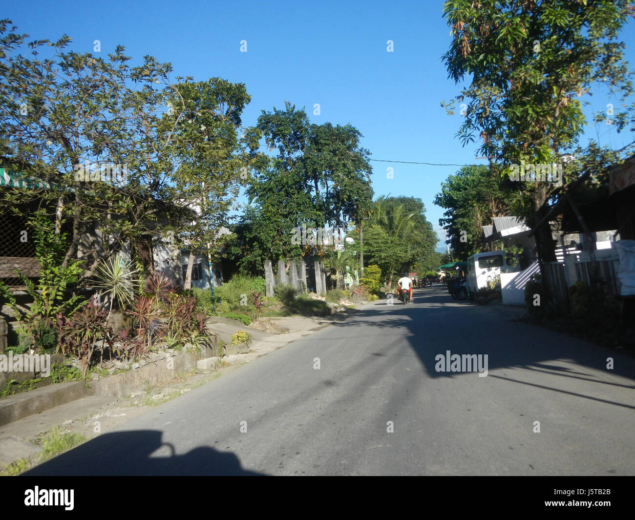 A map or document showing arterial roads in the Talacsan, Maronquillo ...