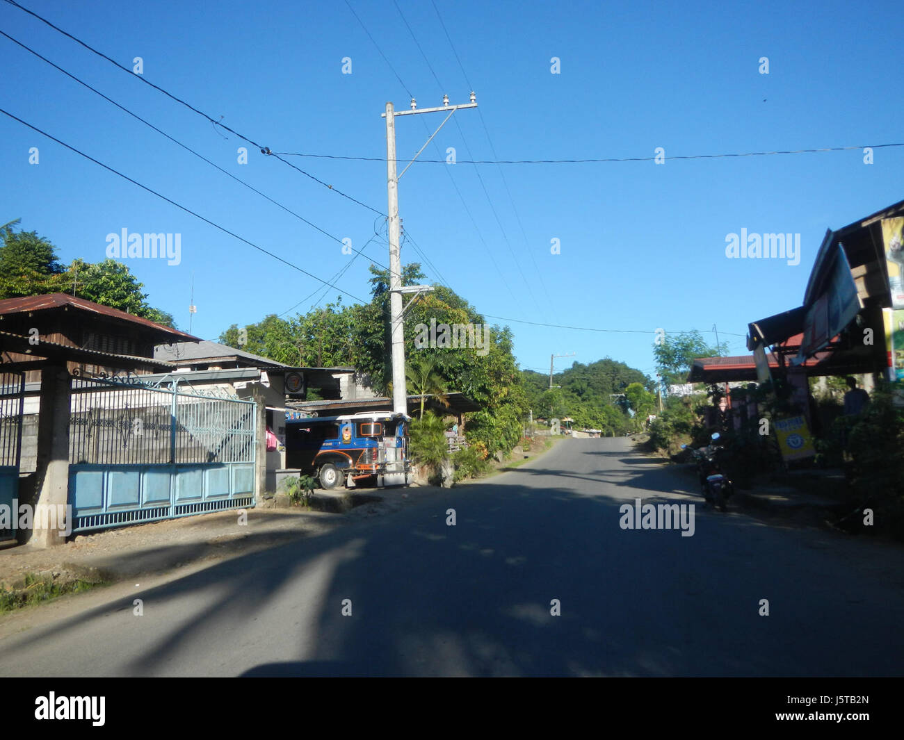 This image depicts the arterial roads in the provinces of Talacsan ...