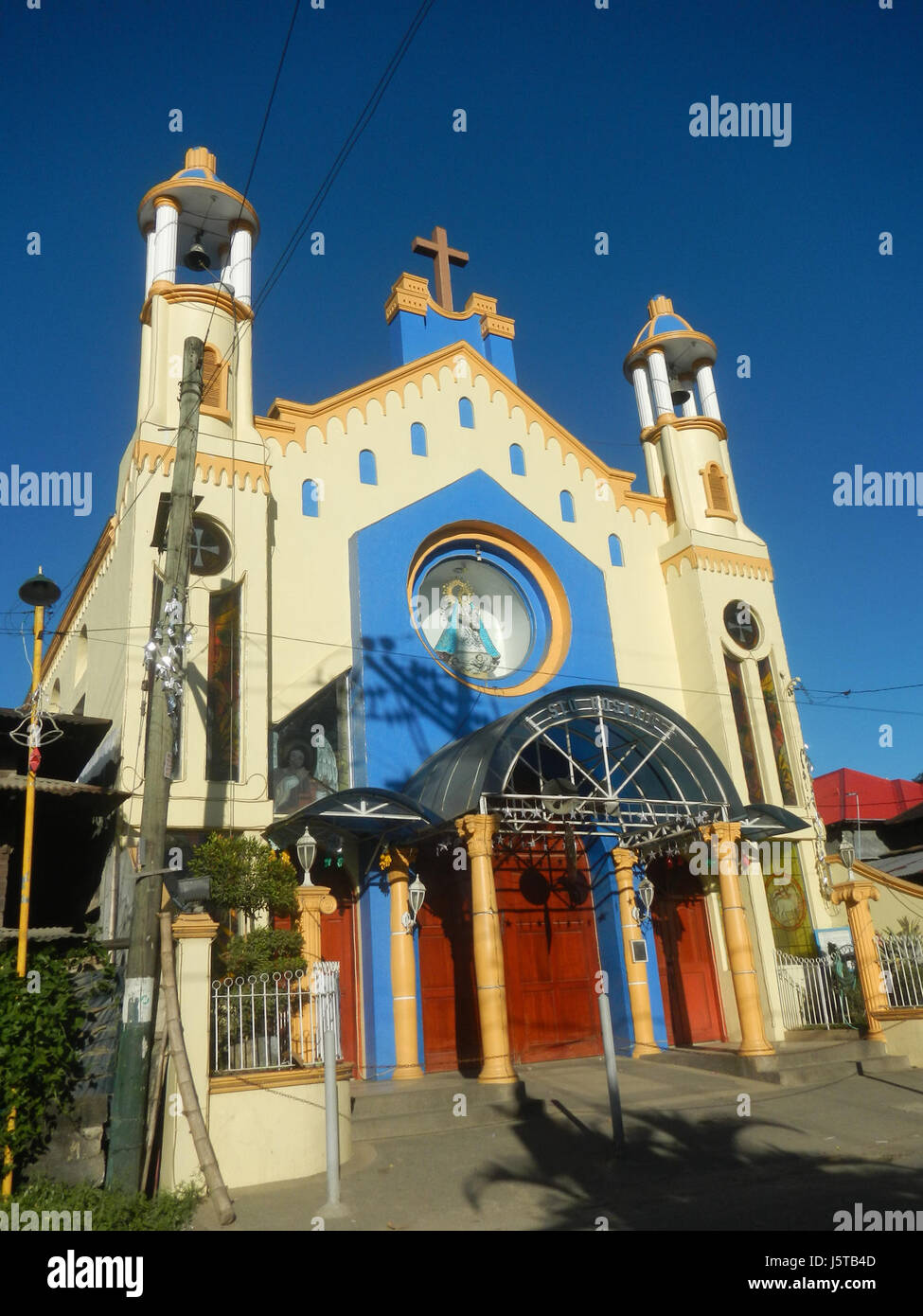 The Santo Rosario Chapel in Pulo, San Rafael, Bulacan, is a historical ...