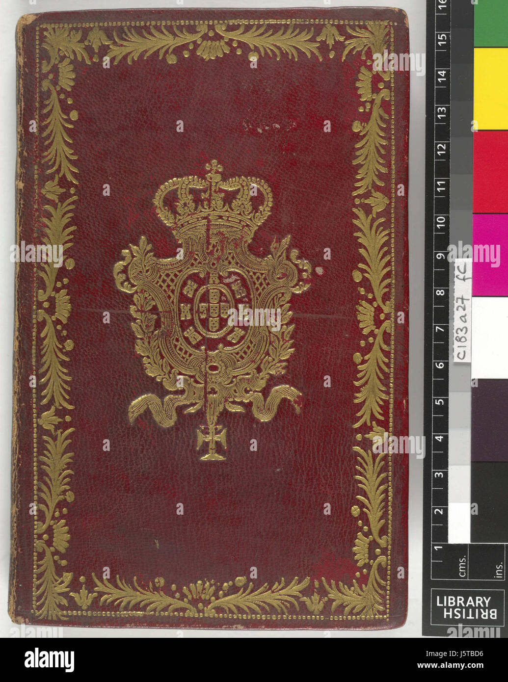 This historical upper cover, dating back to around 1830, is a ...