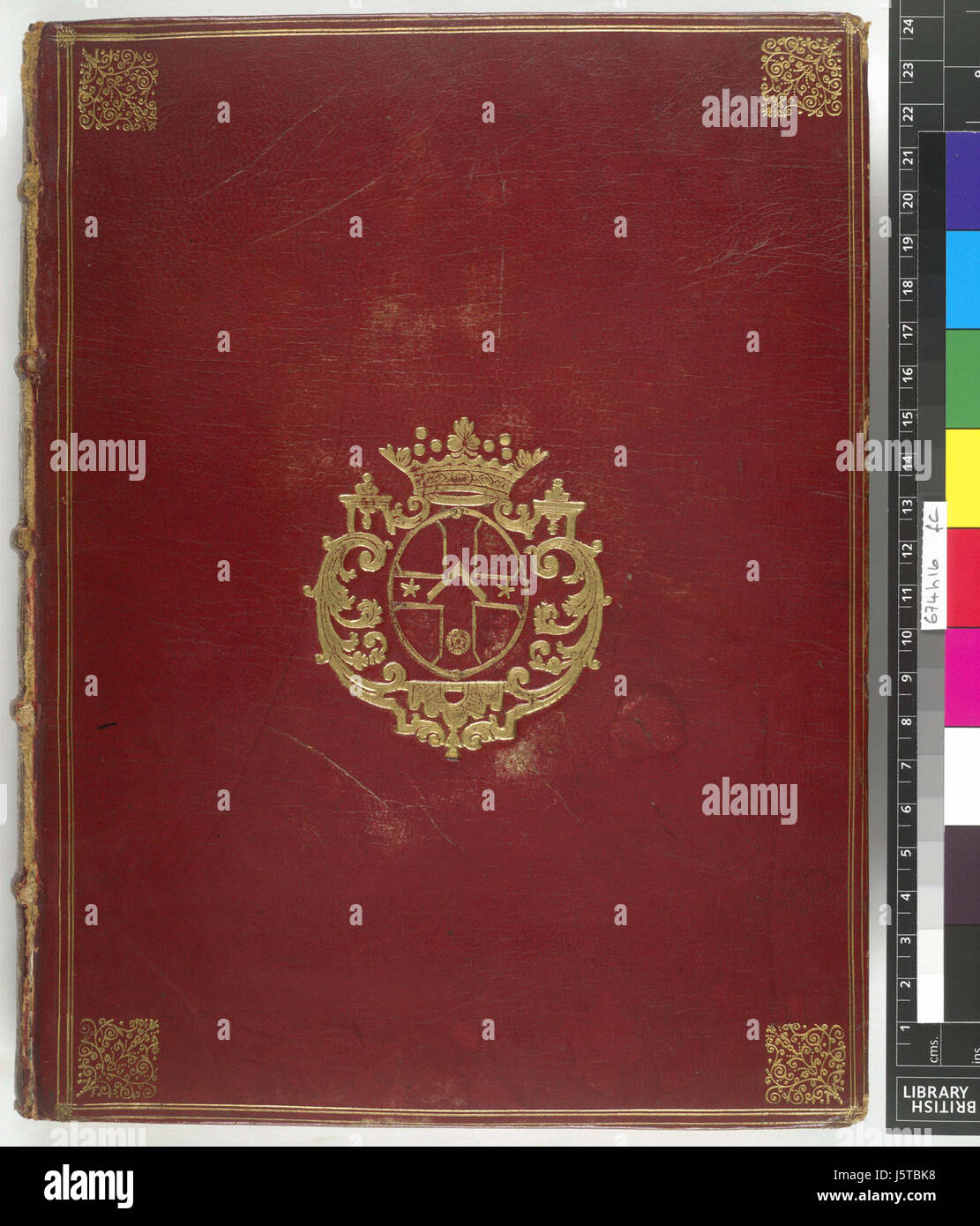 A description of an upper cover, possibly part of a collection of ...