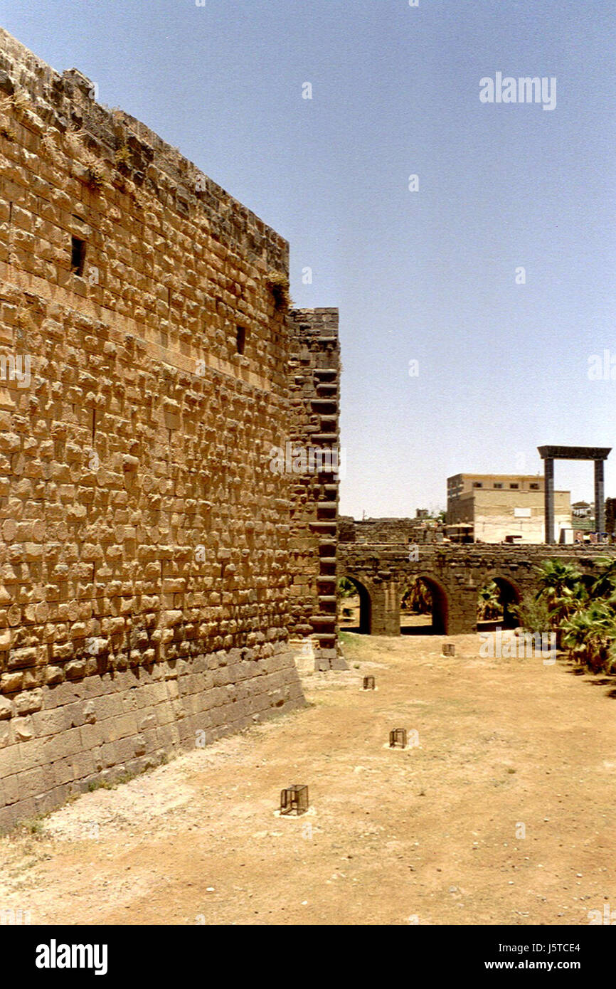 Bosra, an ancient city in Syria, was once a prominent Roman and ...