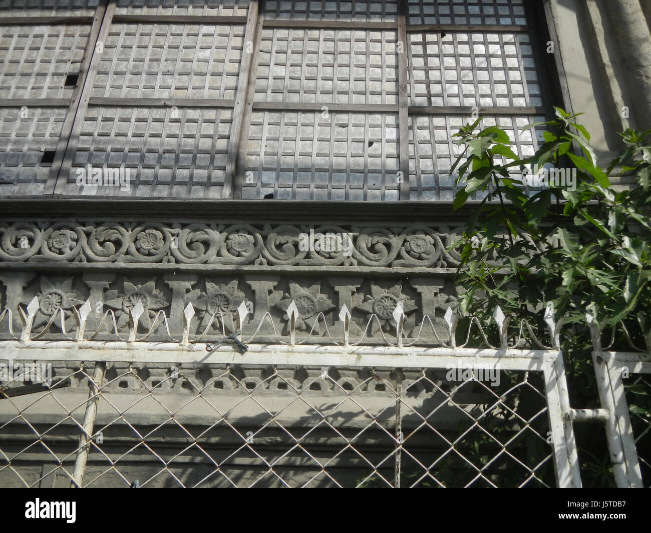 This image showcases historic houses along the Municipal Road in Bonga ...