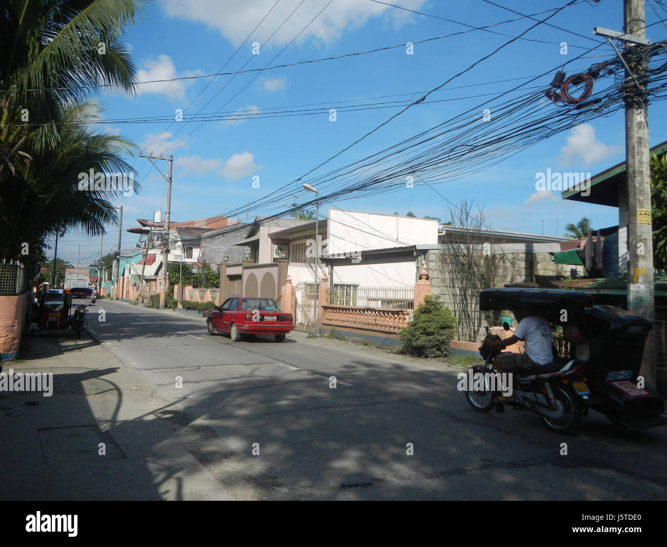 This image shows the roads connecting the barangays of Bonga Mayor and ...