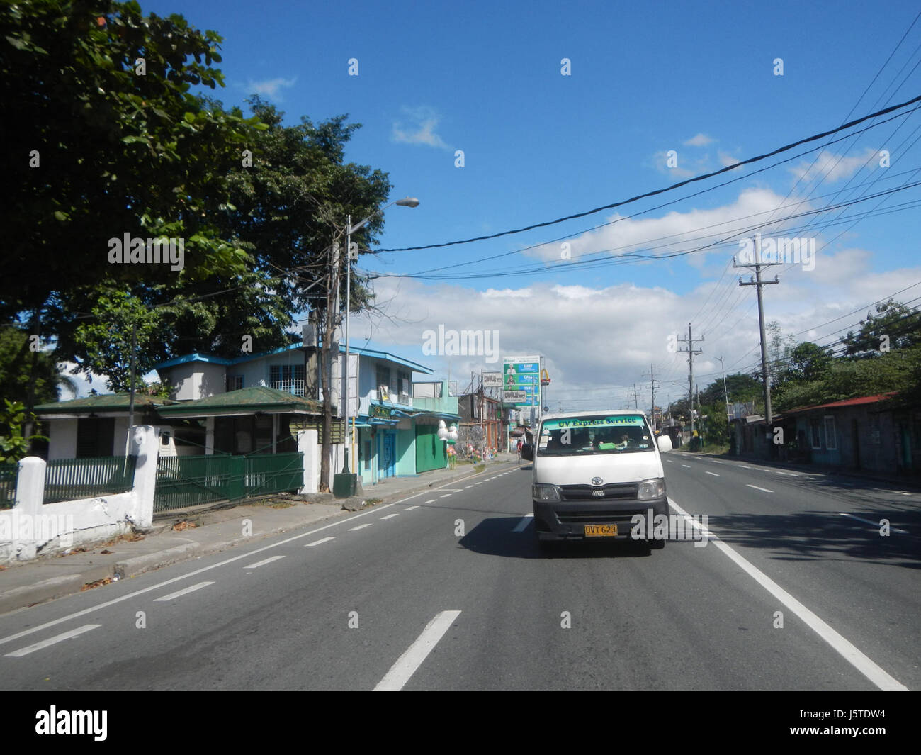 This image depicts the MacArthur Highway in Bulacan, Philippines ...