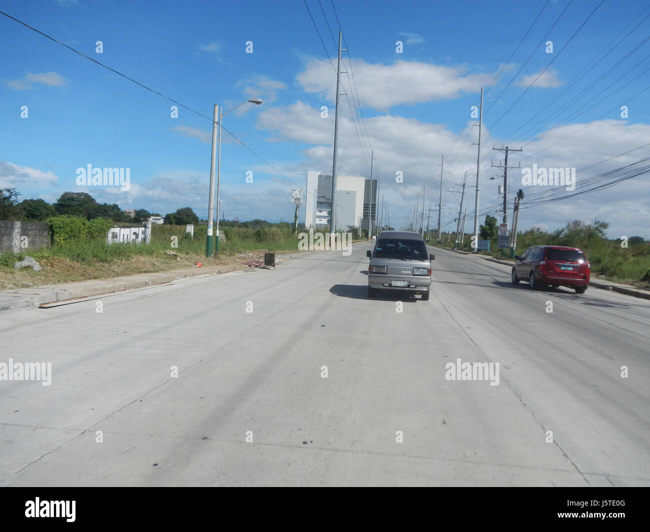 This image shows the MacArthur Highway section connecting Malolos ...