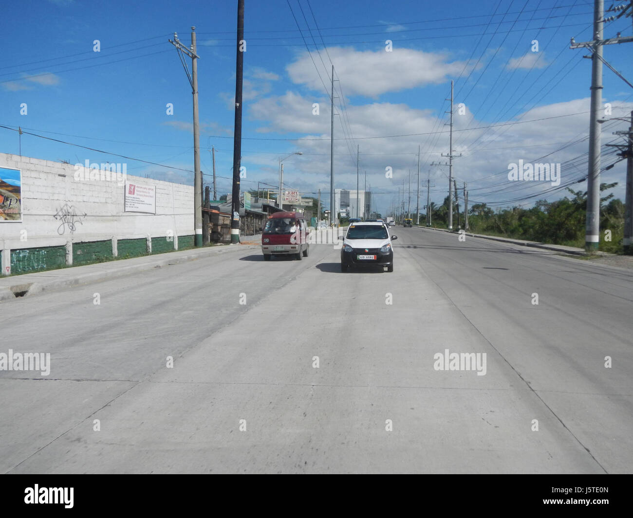 The image depicts the section of MacArthur Highway that runs through ...