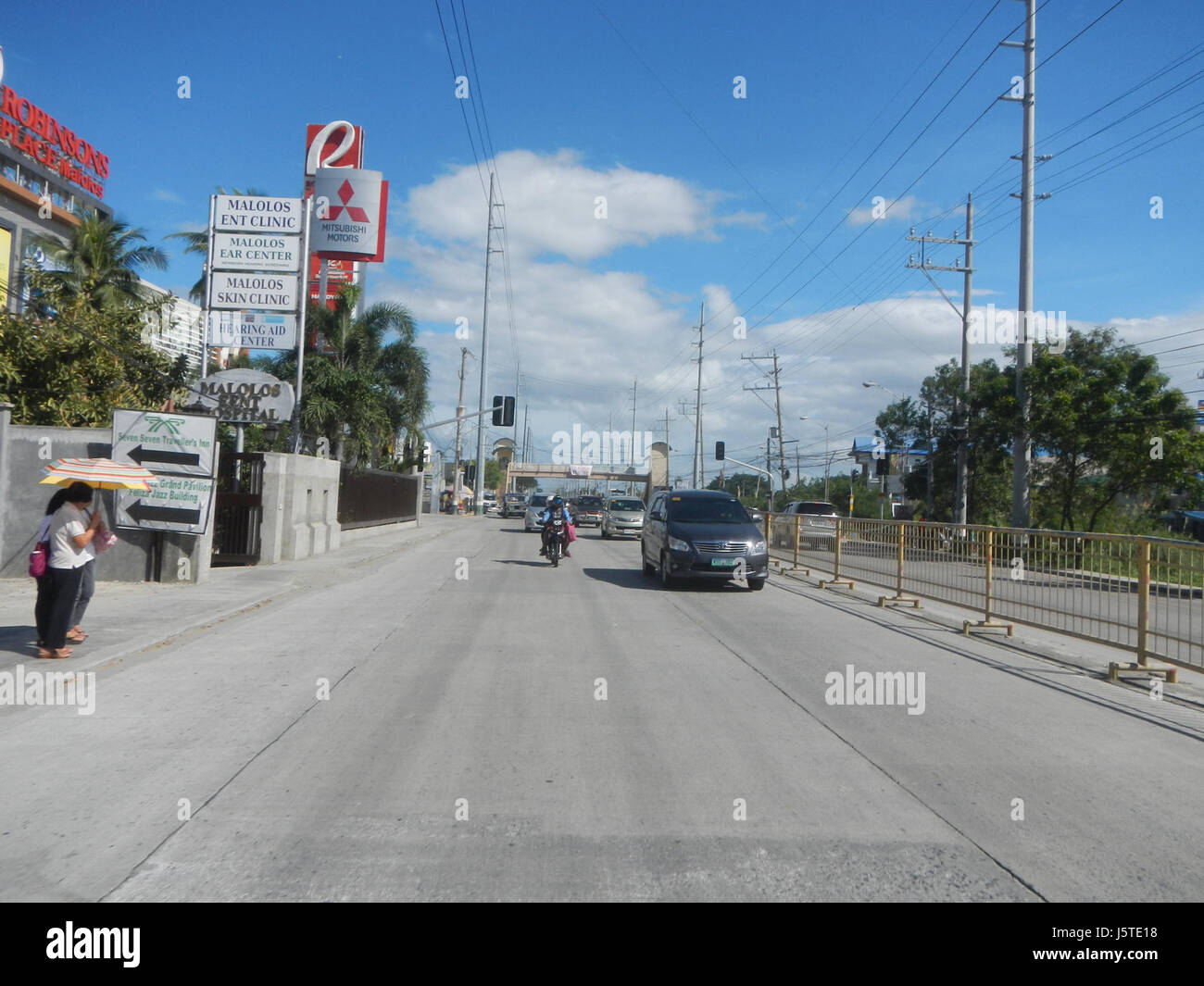 This image focuses on a section of MacArthur Highway, specifically the ...