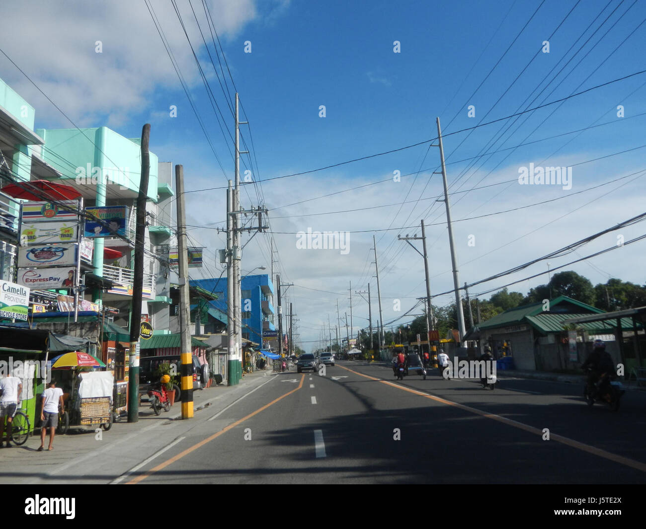 This image represents the roads and infrastructure of Poblacion ...