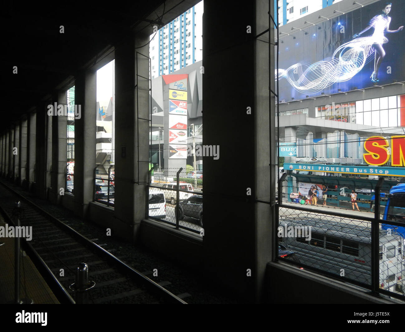 The Boni MRT Station is located in Mandaluyong City, Philippines, part ...