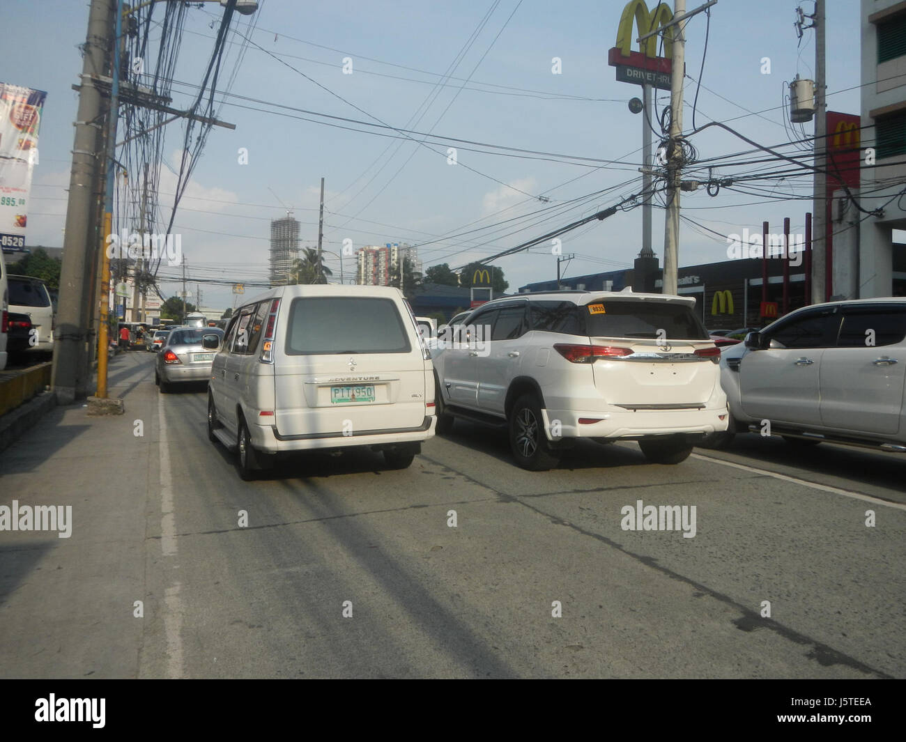 This image depicts an area in Mandaluyong City, focusing on key streets ...