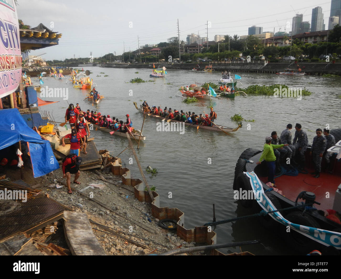 The image highlights Barangays Pistang Daluyong and Buayang Bato along ...
