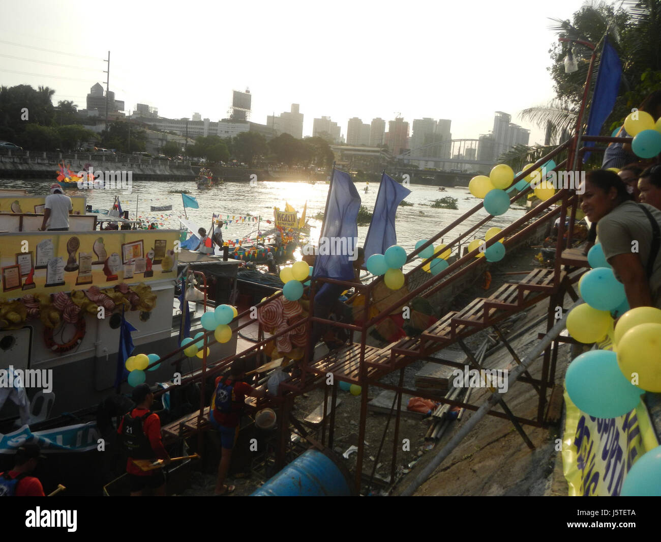Photograph of Barangays Pistang Daluyong, Pasig River, Buayang Bato ...
