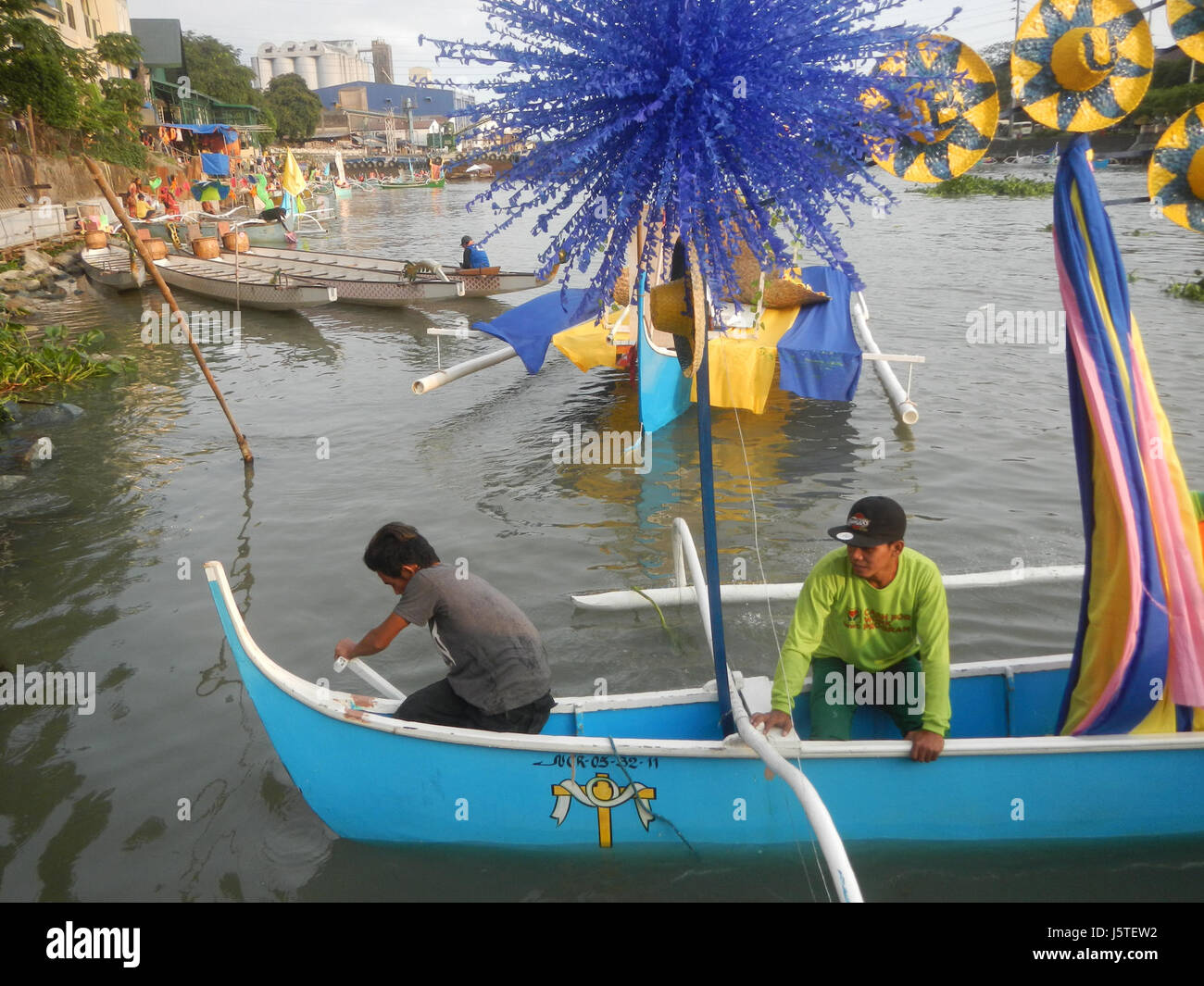 This image shows the Barangays of Pistang Daluyong and Buayang Bato ...