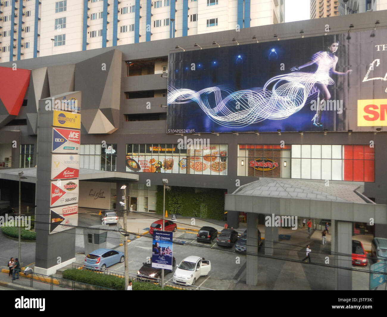 A view of the Light Mall and Light Residences in Mandaluyong City, part ...