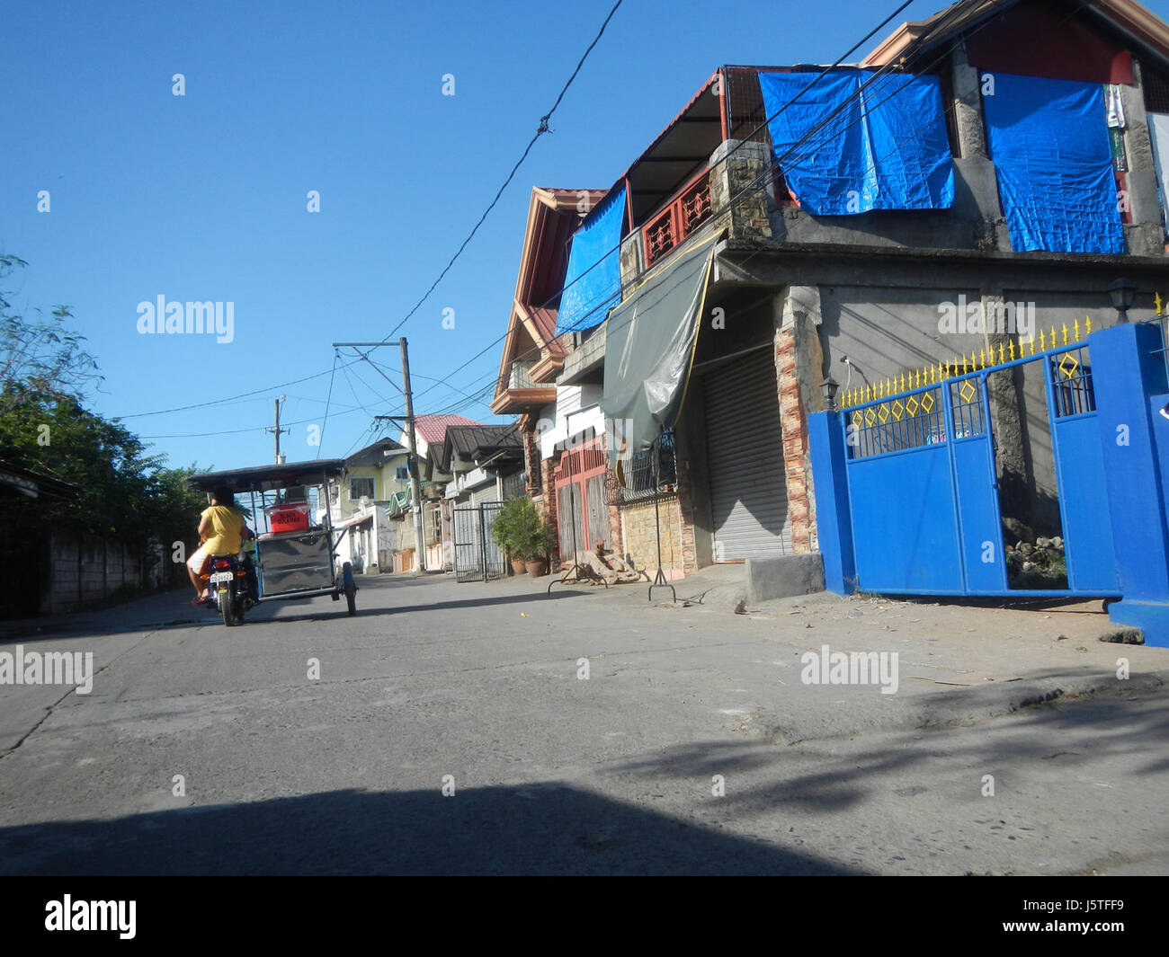 04250 San Ildefonso Bulacan Roads Town Proper Highway 08 Stock Photo ...
