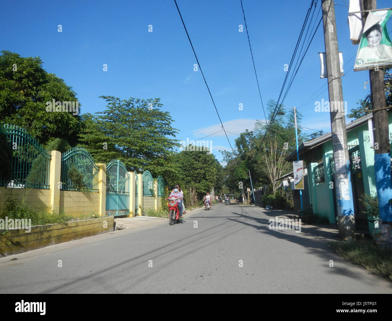 04250 San Ildefonso Bulacan Roads Town Proper Highway 25 Stock Photo ...