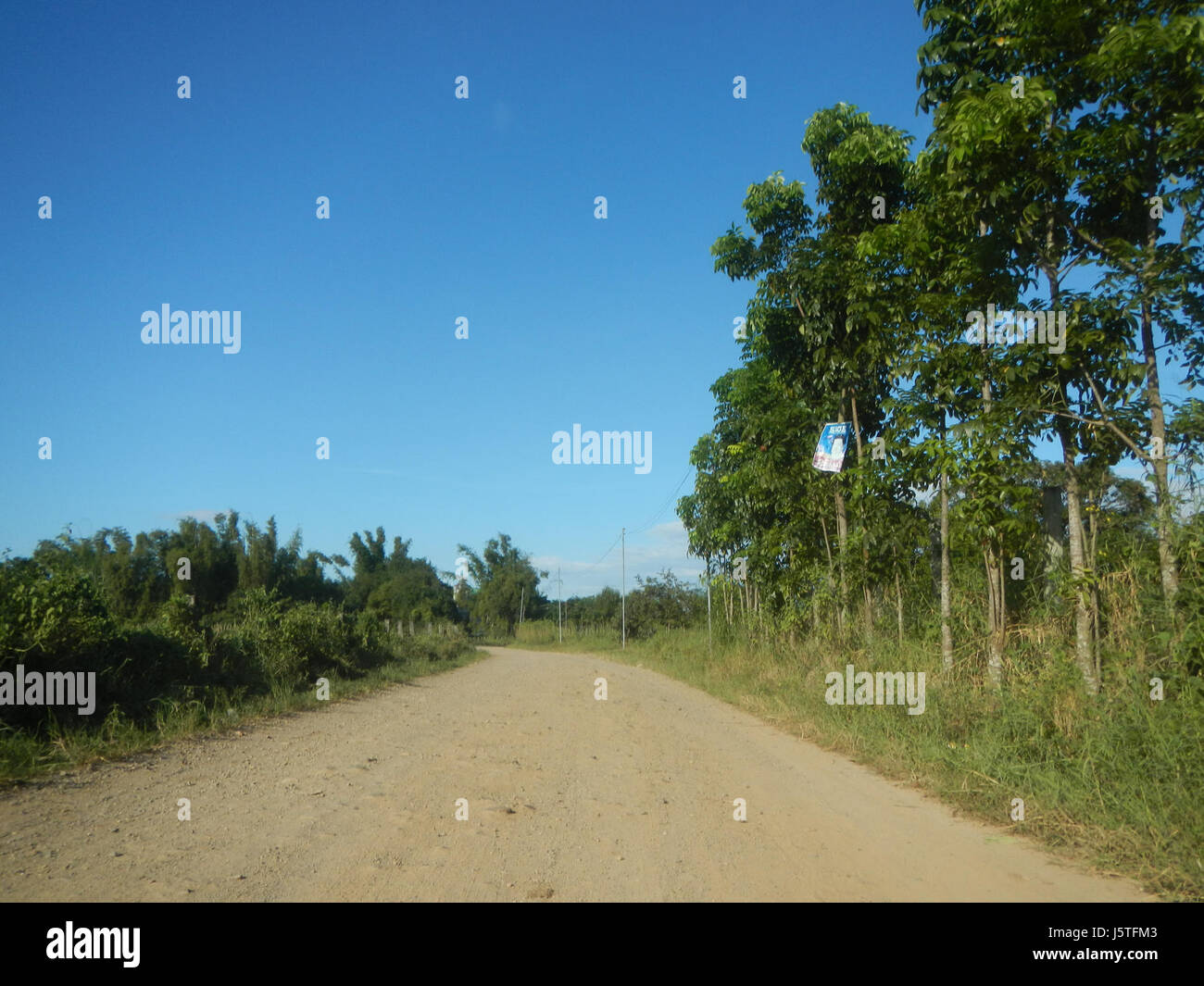 This image represents a rural landscape in San Ildefonso, Bulacan ...