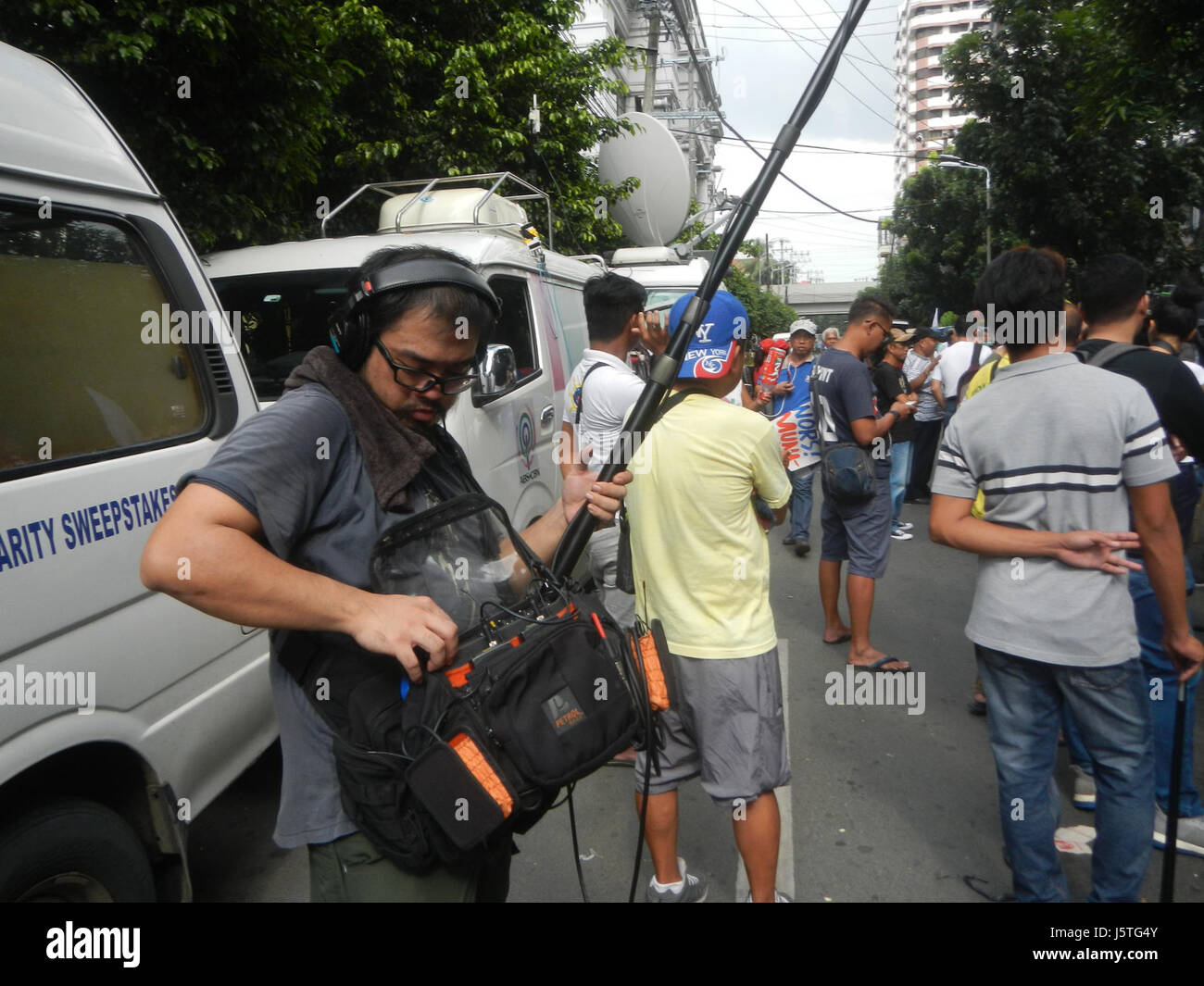 0040 Vigils demonstrations Media coverages Ferdinand Edralin Marcos ...