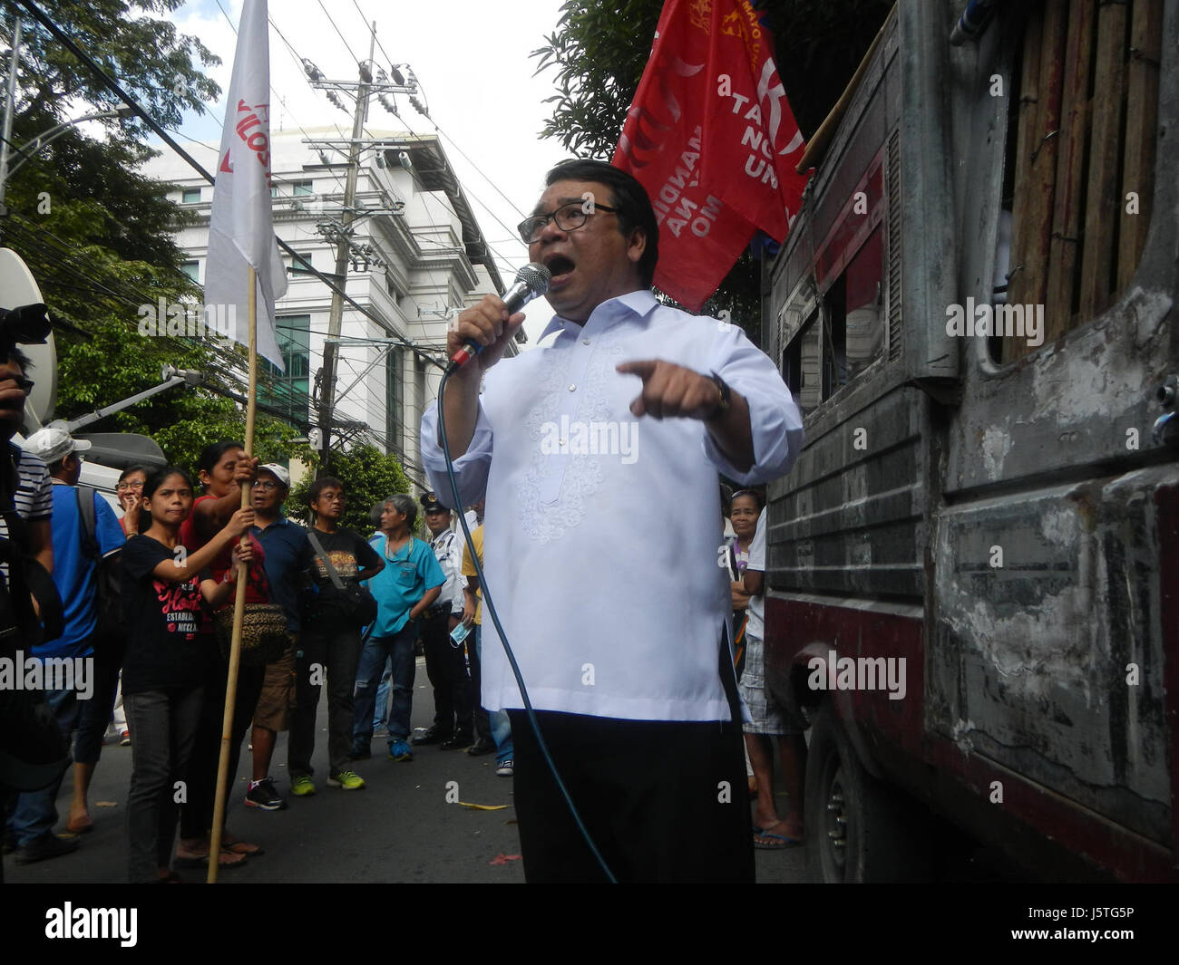 The title discusses the vigils and demonstrations surrounding the ...