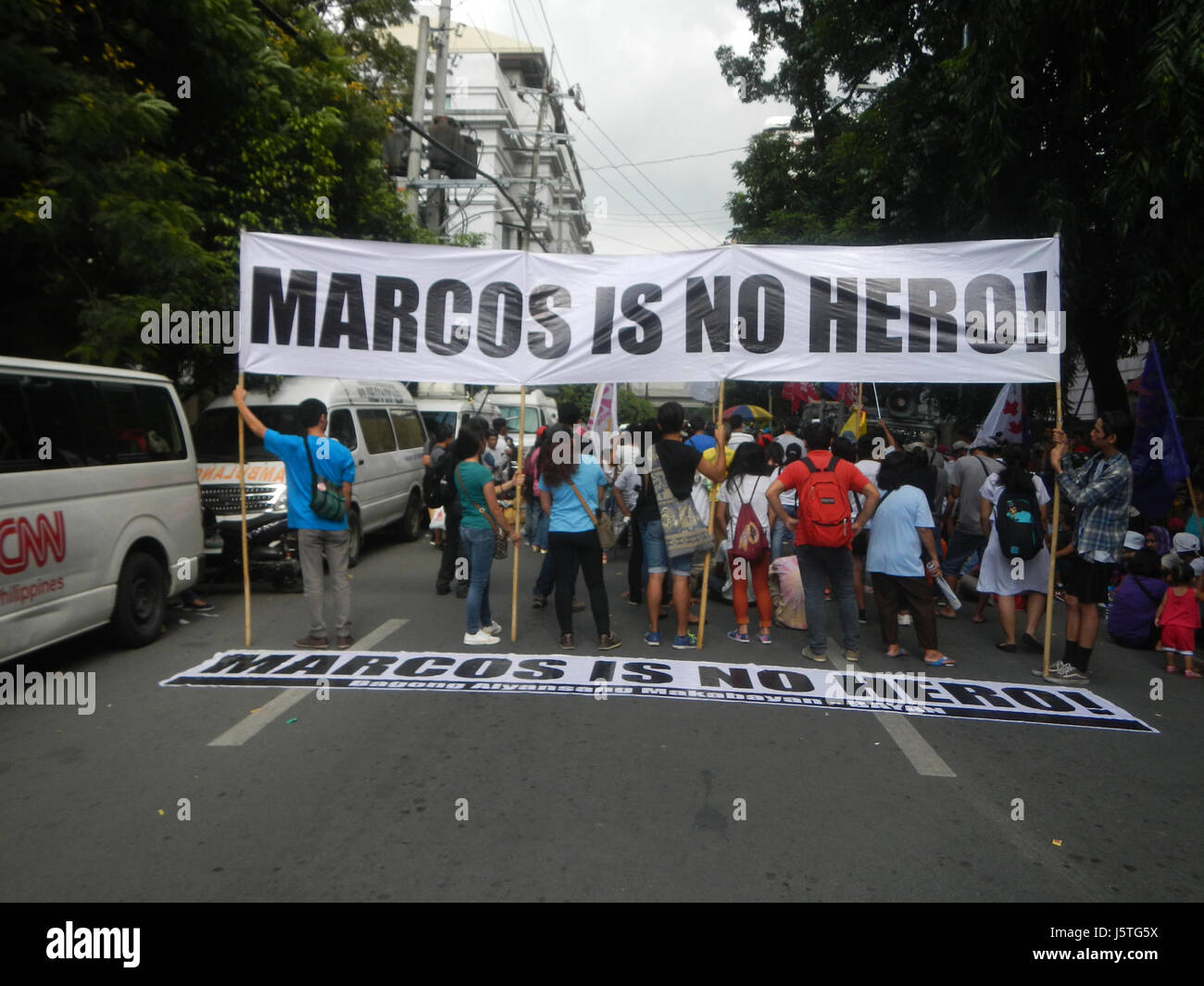 0064 Vigils demonstrations Media coverages Ferdinand Edralin Marcos ...