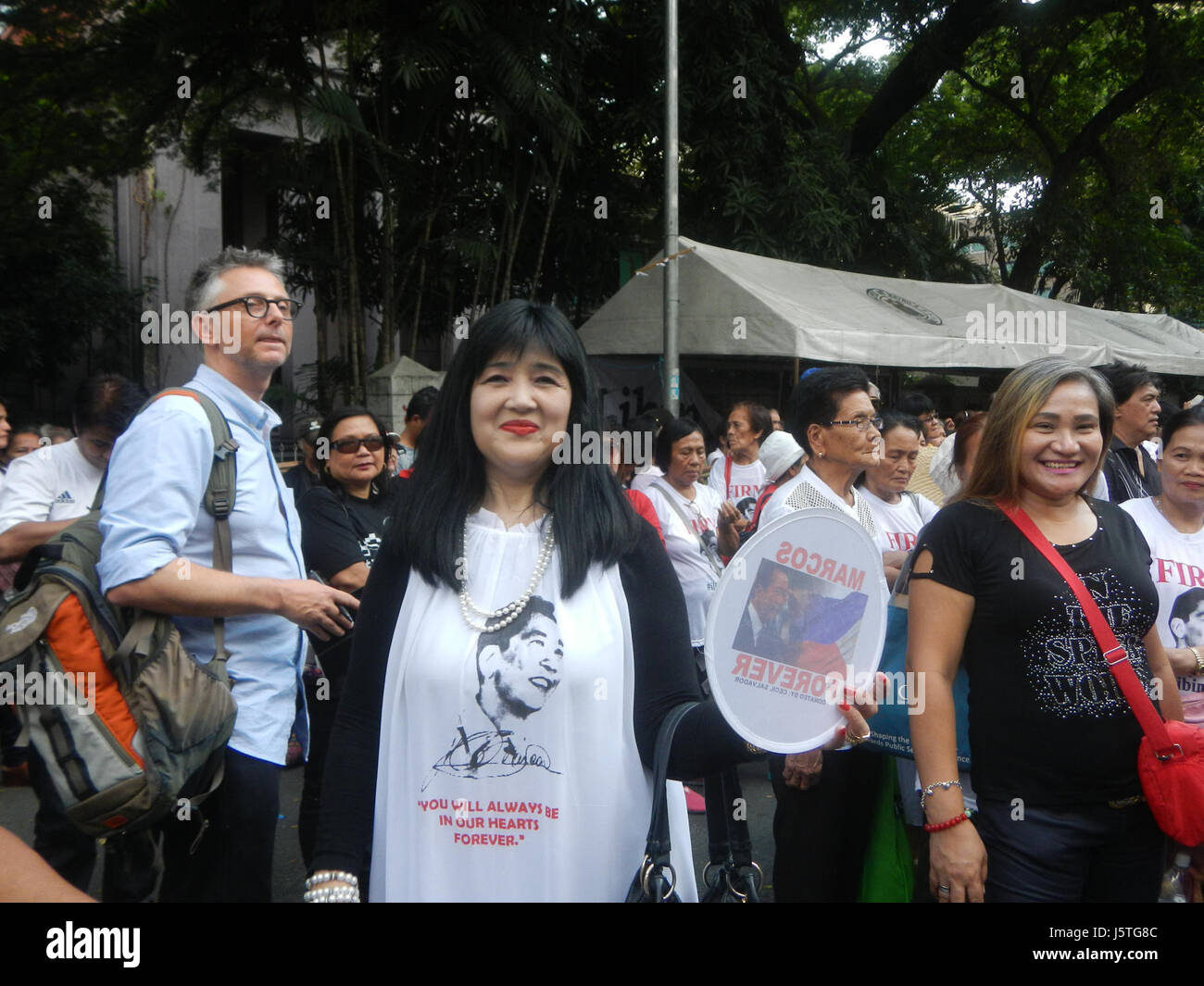 0116 Vigils demonstrations Media coverages Ferdinand Edralin Marcos ...
